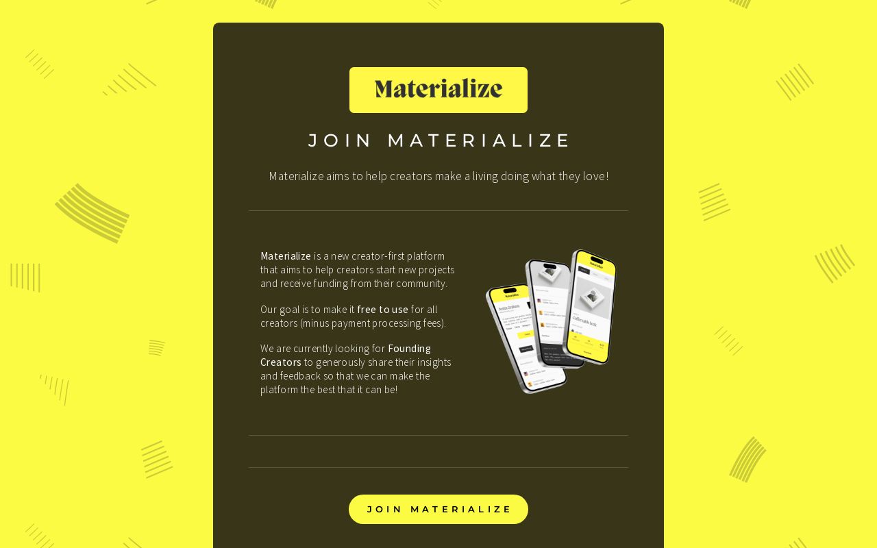 Materialize